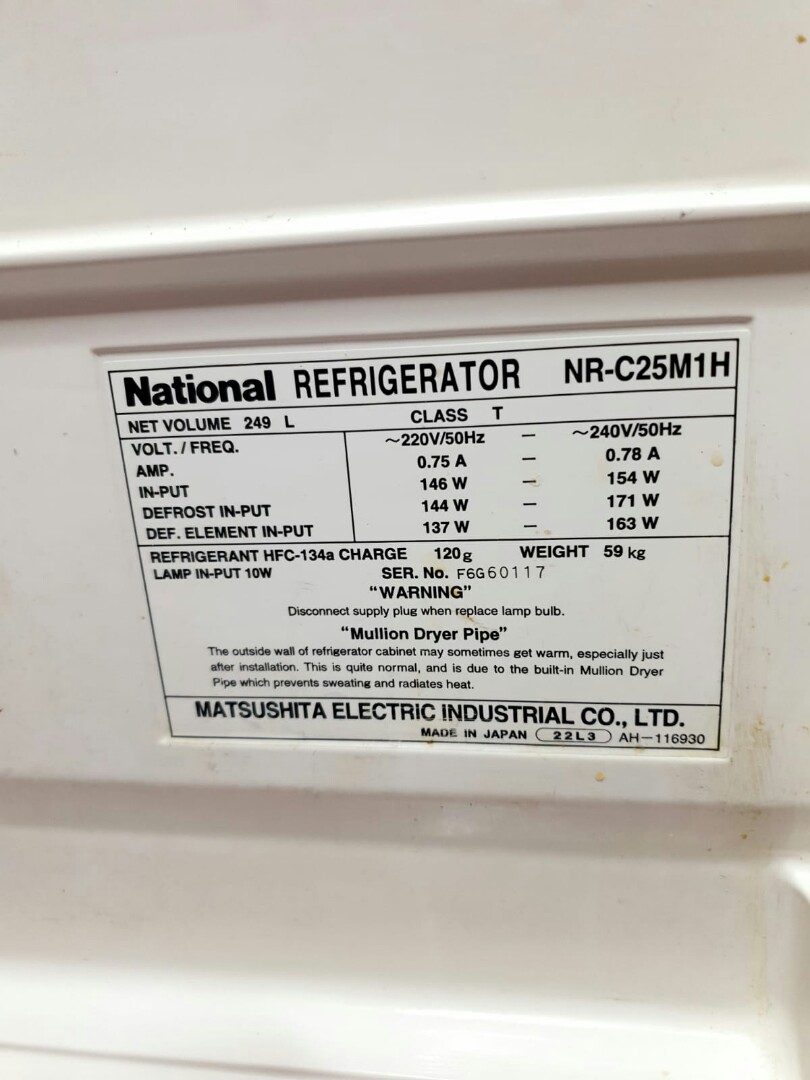 National refridge, TV & Home Appliances, Kitchen Appliances ...