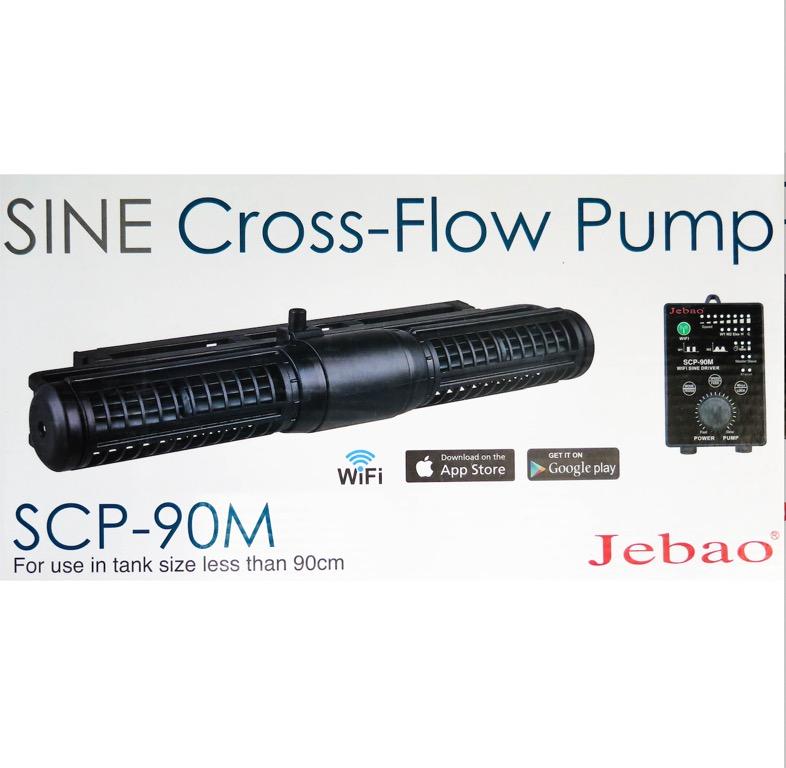 NEW! Jecod Jebao Cross-Flow Pump SCP-90M / wakemaker Aquarium Reef Freshwater controllable ...