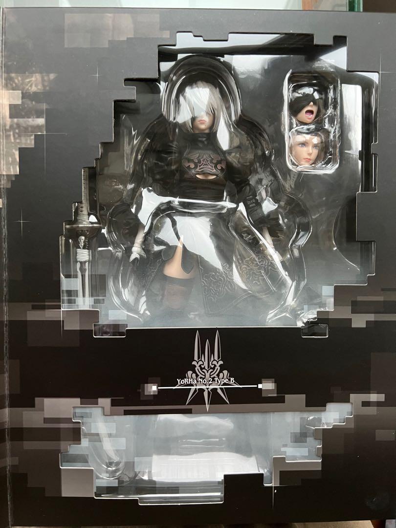 Nier Automata Play Arts Kai 2B deluxe version, Hobbies & Toys, Toys ...