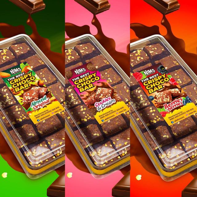 NIMS Crispy Choco Bar, Food & Drinks, Packaged & Instant Food on Carousell