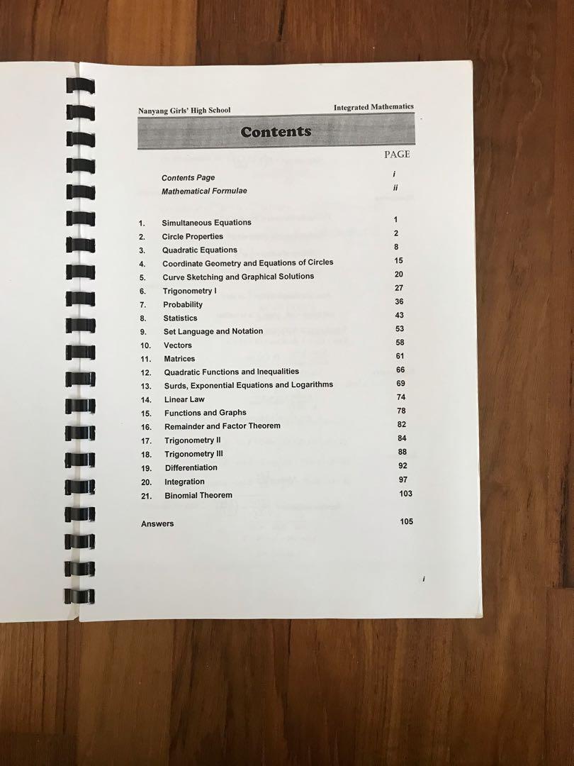 NYGH math revision booklets, Hobbies & Toys, Books & Magazines ...