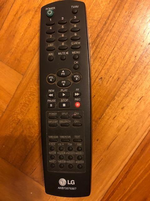 Old LG 40-cm (screen) CRT TV, TV & Home Appliances, TV & Entertainment ...