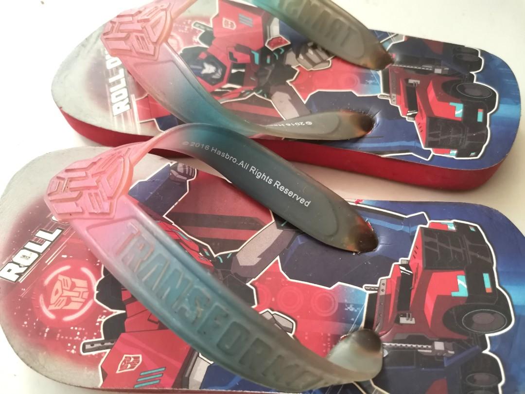 Original Transformers Slippers, Babies & Kids, Babies & Kids Fashion on ...