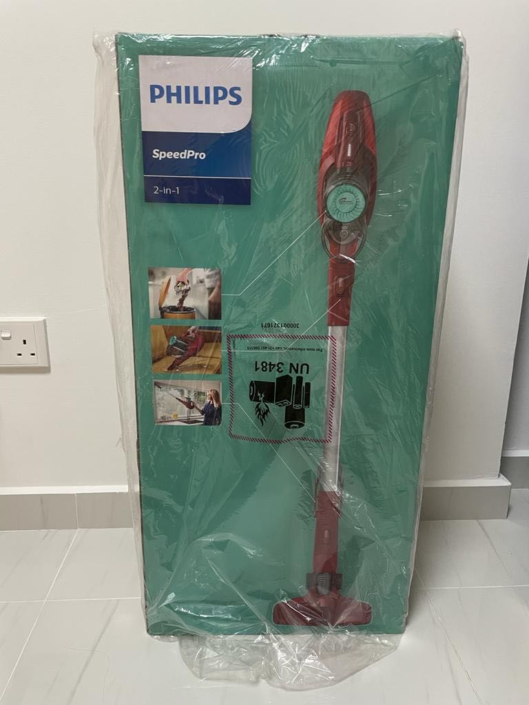 Philips Cordless SpeedPro Stick Vaccum Cleaner, TV & Home Appliances ...