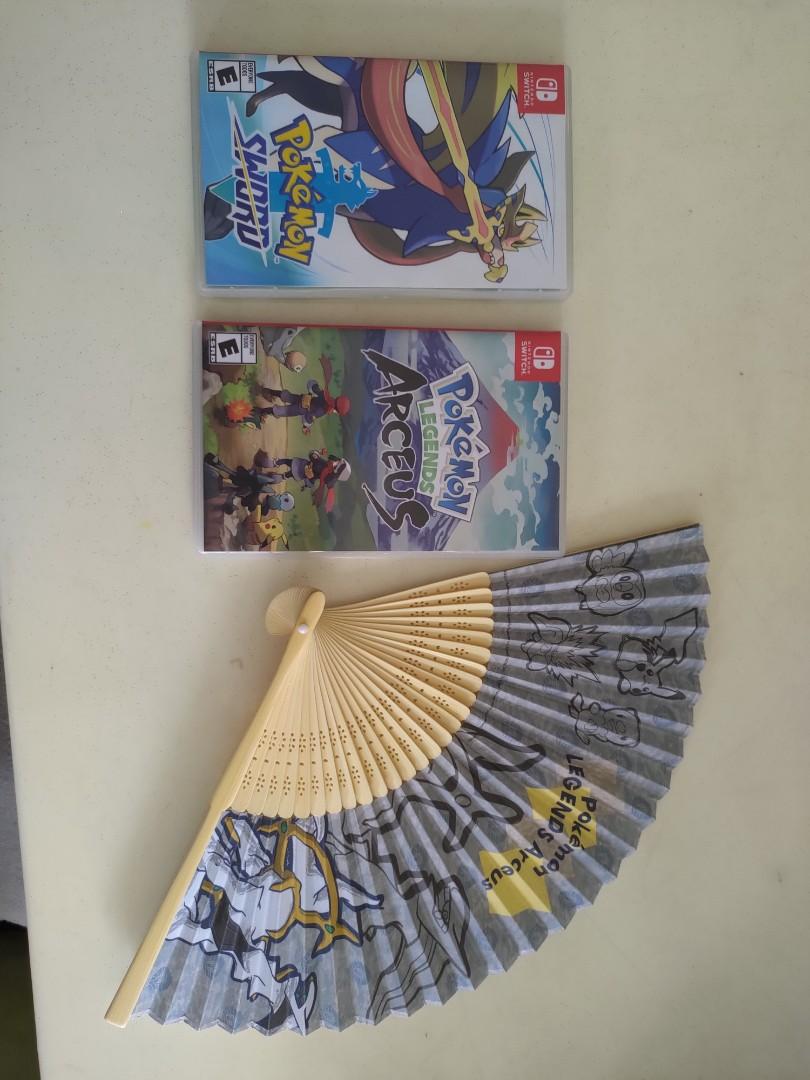 Pokemon Legends Arceus & Pokemon sword - Nintendo switch game, Video ...