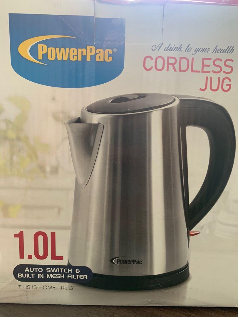 PowerPac Cordless Jug, Furniture & Home Living, Kitchenware & Tableware ...