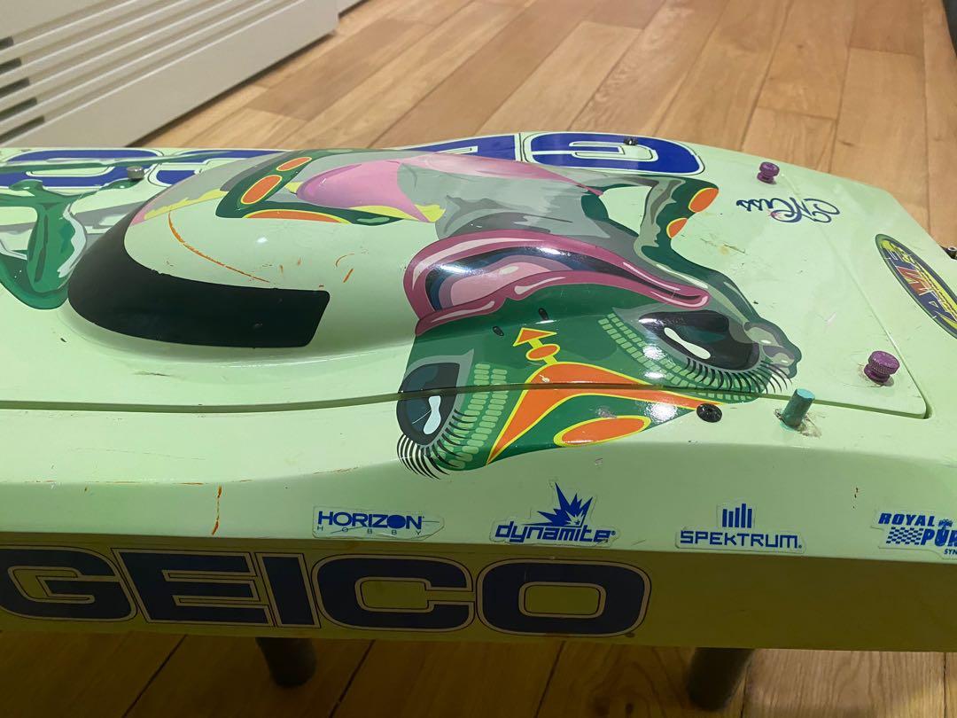 Proboat Miss Geico 36 rc boat, Hobbies & Toys, Toys & Games on Carousell
