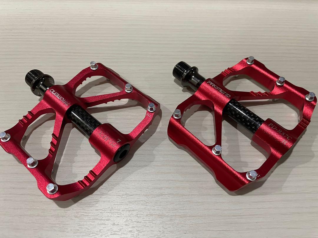Promend Pedals, PD-R87C Carbon Fibre, Sports Equipment, Bicycles ...