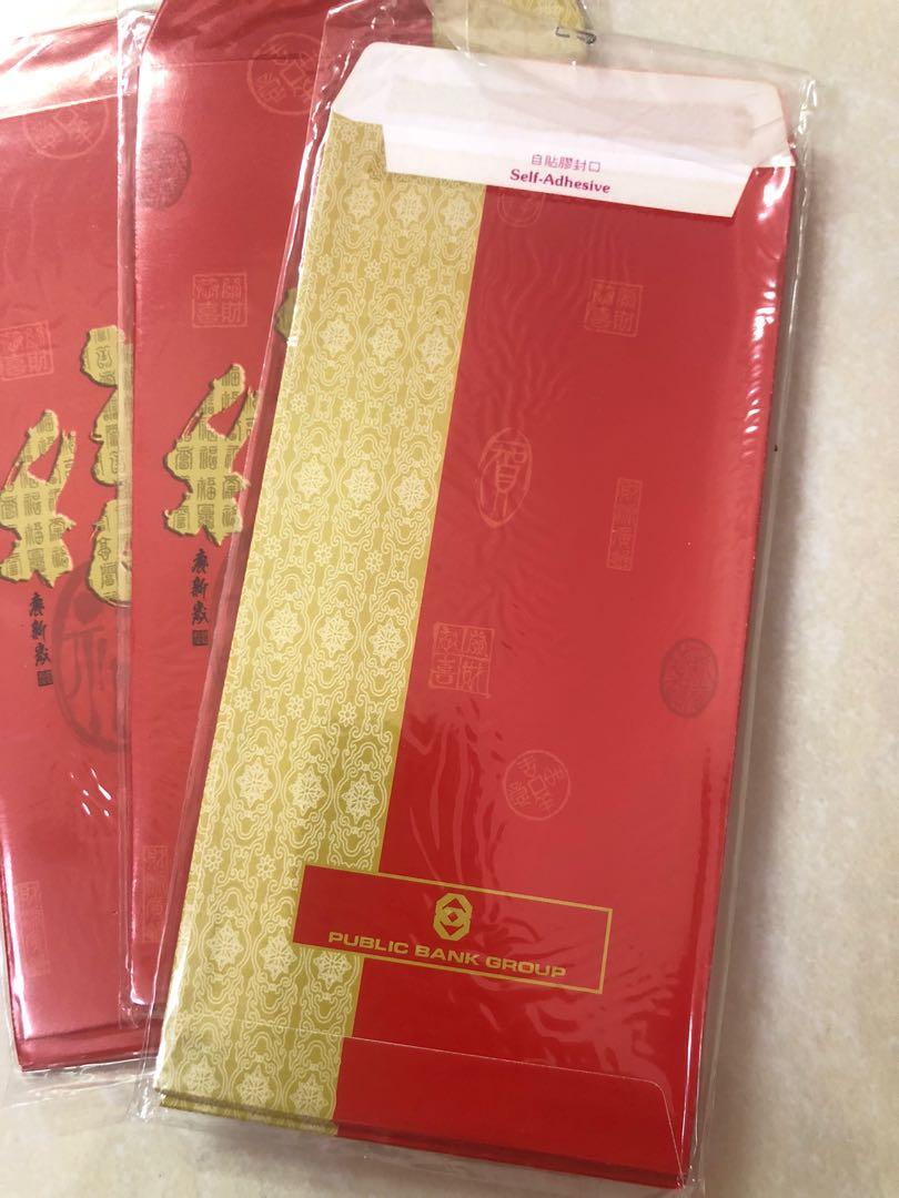 Public bank Ang Pow Packets-1pack, Hobbies & Toys, Stationery & Craft ...