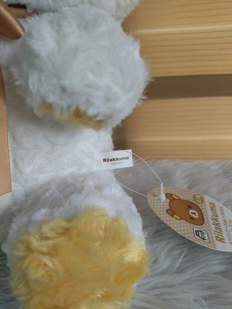 Rilakkuma White Rose Pattern XL, Hobbies & Toys, Toys & Games on Carousell