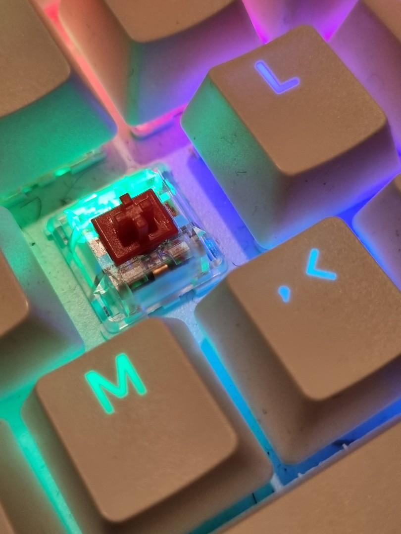 Royal Kludge RK71 RGB Red Switch, Computers & Tech, Parts & Accessories ...