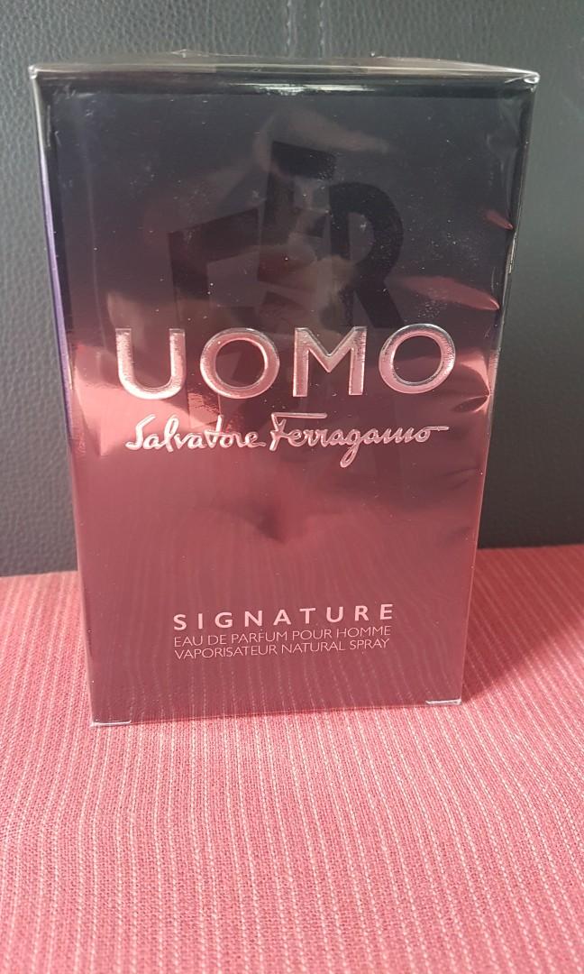 Salvatore Ferragamo Uomo Signature EDP 100ml on Carousell