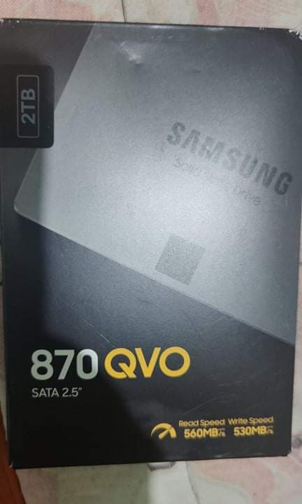 Samsung 870 QVO, Computers & Tech, Parts & Accessories, Hard Disks ...