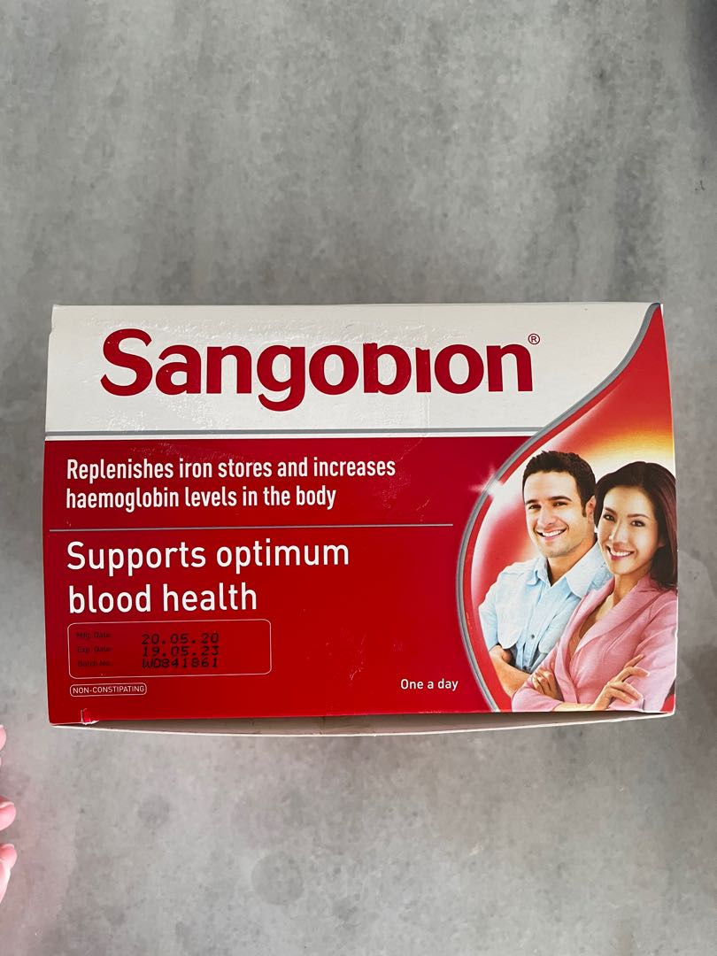 Sangobion Capsule , Health & Nutrition, Health Supplements, Vitamins ...