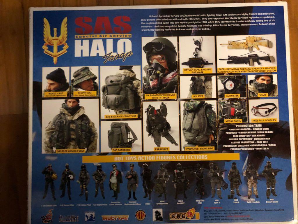 SAS HALO Troop Jungle Operation Collectible Figurine, Hobbies & Toys ...