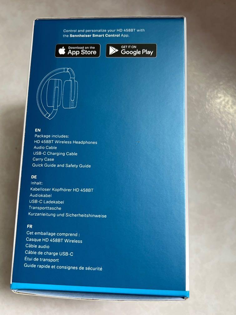 Sennheiser HD 458BT Wireless Headset, Audio, Headphones & Headsets on ...
