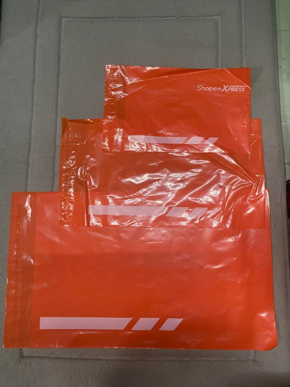 Shopee Xpress Pouch with Adhesive Sleeve, Furniture & Home Living ...
