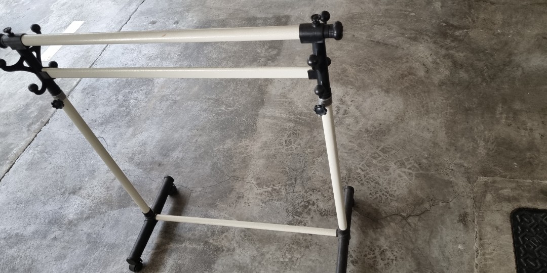 Single hanger rack/stand on wheels, Furniture & Home Living, Home ...