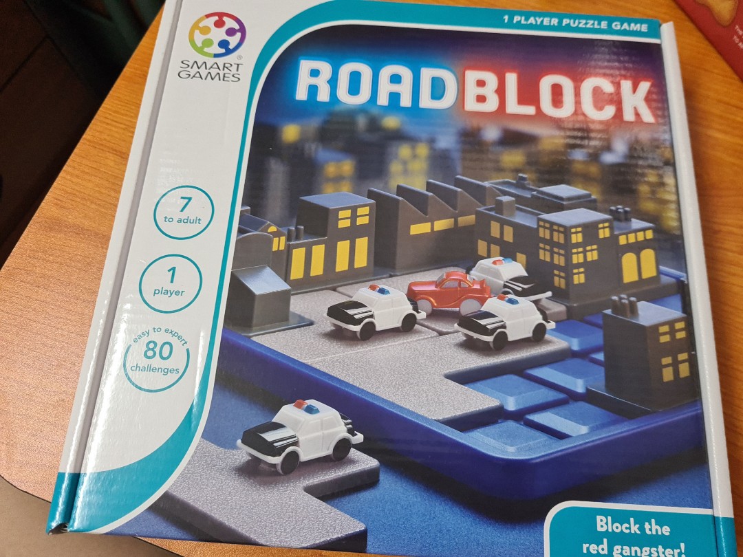 Smart games-road block, Hobbies & Toys, Toys & Games on Carousell