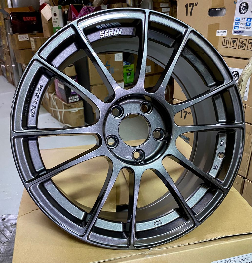 MEGA SALE! SSR GTX 04 ORIGINAL JAPAN 18" SPORT RIMS WHEELS, Car ...