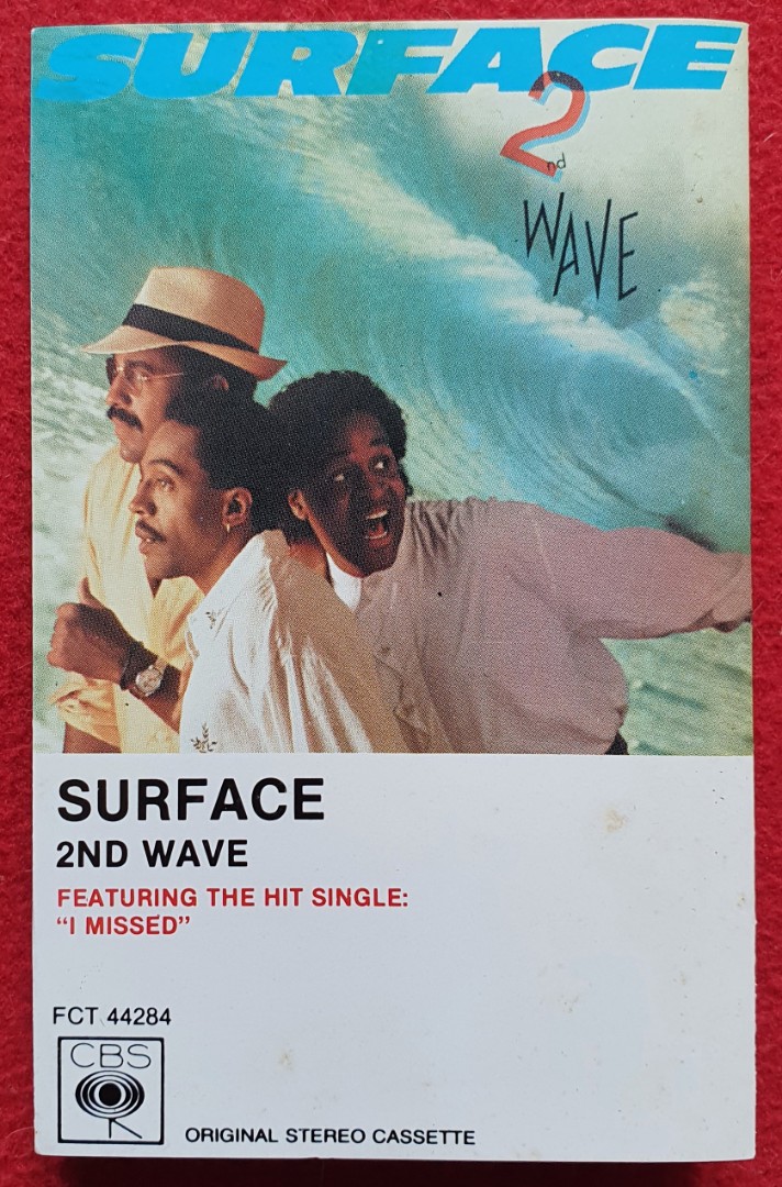 Surface 2ND WAVE Cassette Tape, Hobbies & Toys, Music & Media, CDs & DVDs on Carousell