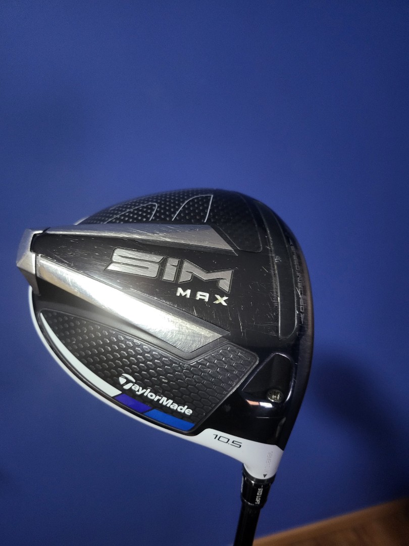Taylormade Sim Max Driver, Sports Equipment, Sports & Games, Golf on ...