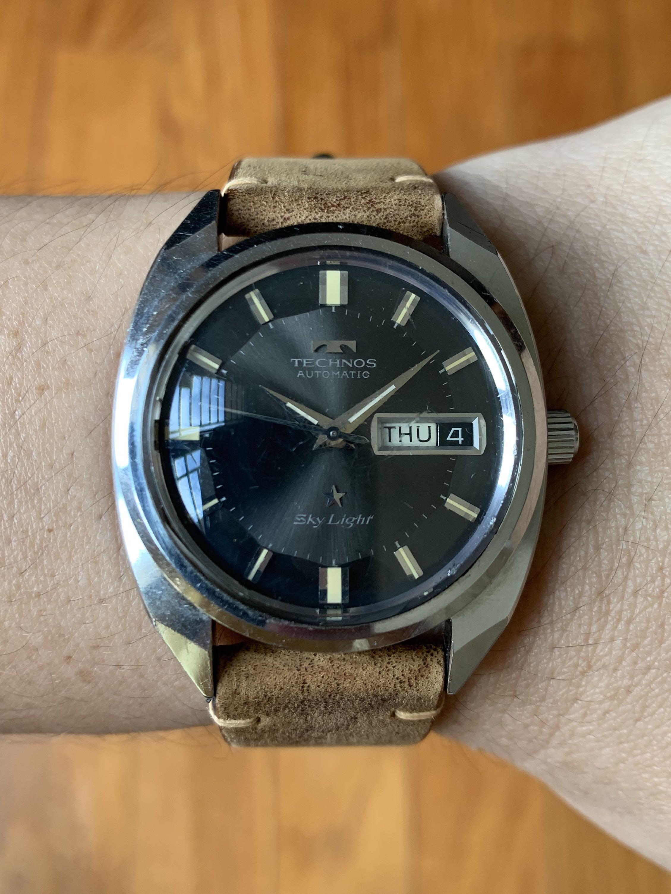 Technos Sky Light Automatic, Men's Fashion, Watches & Accessories, Watches on Carousell