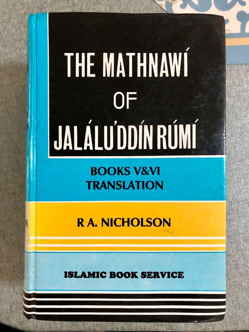 The Mathnawi Of Jalal Ud Din Rumi, Hobbies & Toys, Books & Magazines ...
