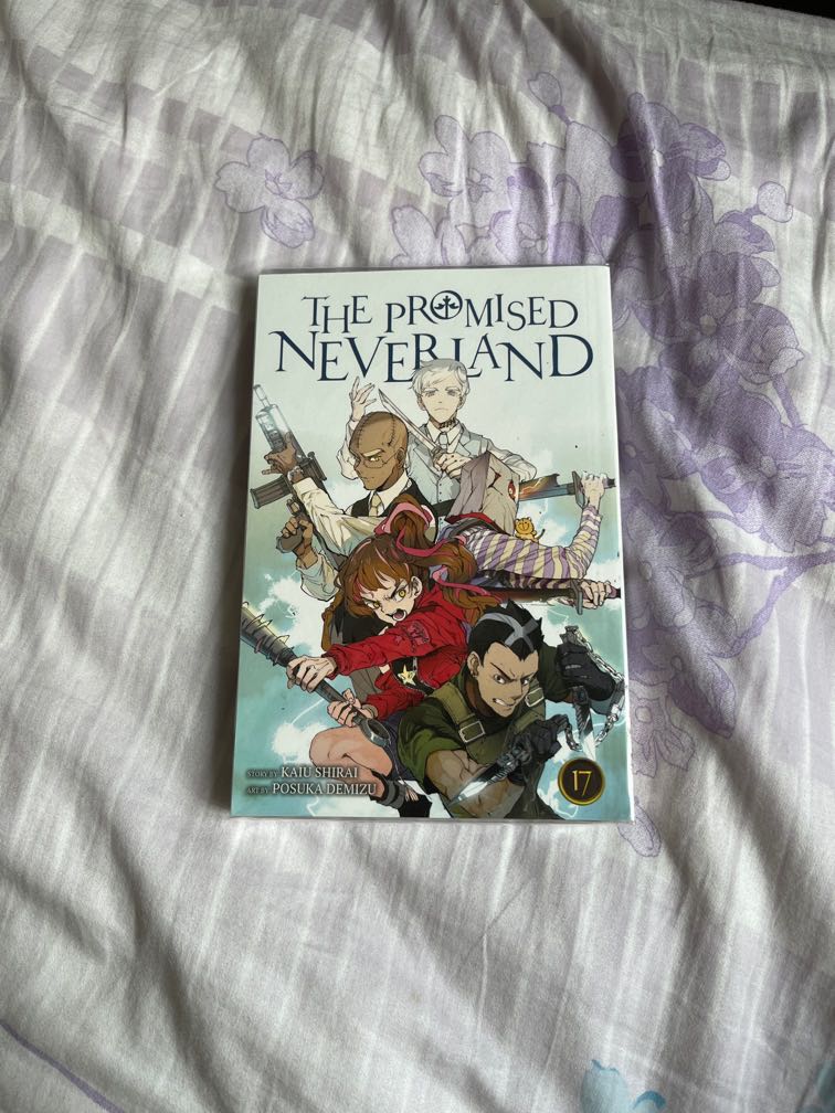 THE PROMISED NEVERLAND TPN MANGA VOL 17 BOOK VOLUME ENGLISH, Hobbies ...