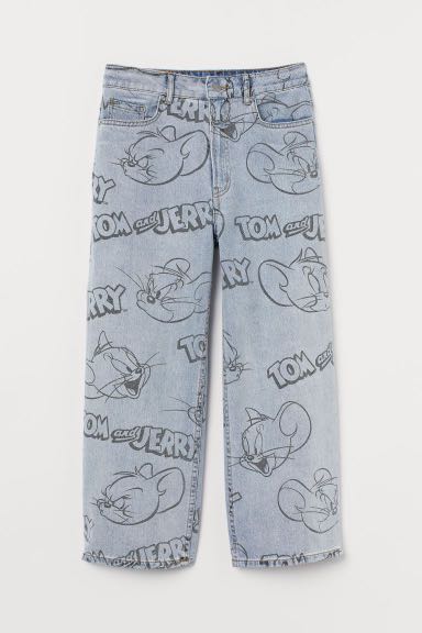 Tom Jerry Jeans Women S Fashion Bottoms Jeans Leggings On Carousell