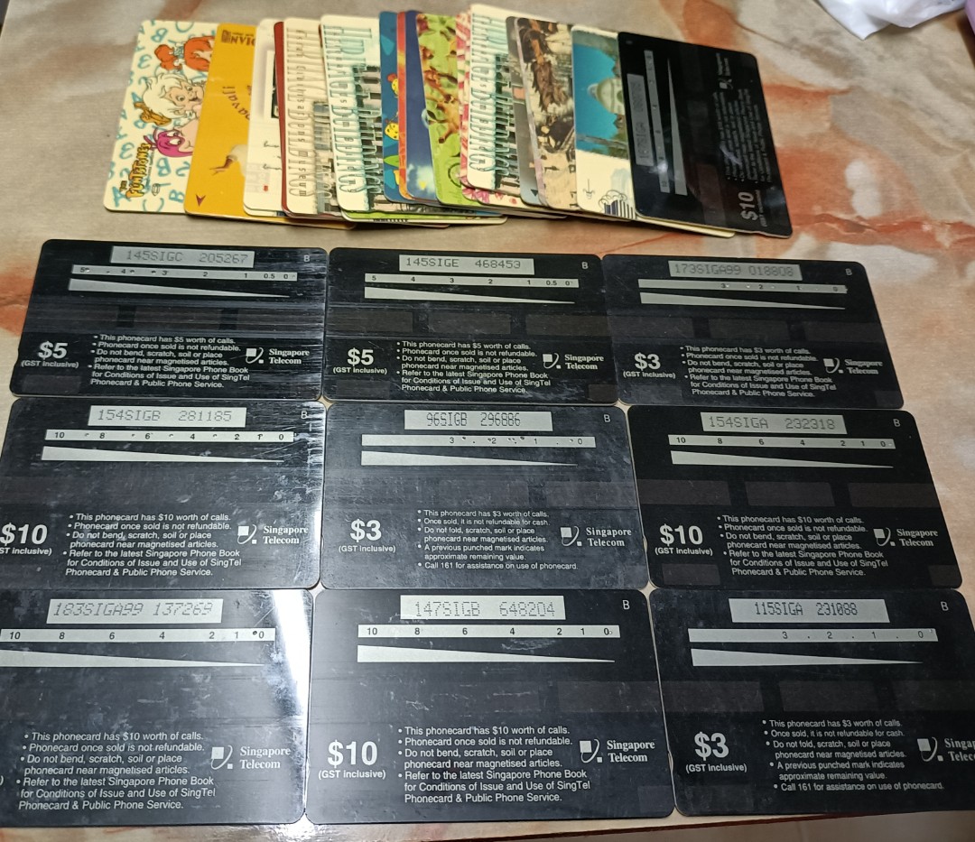 Used Telephone Card, Tickets & Vouchers, Store Credits on Carousell