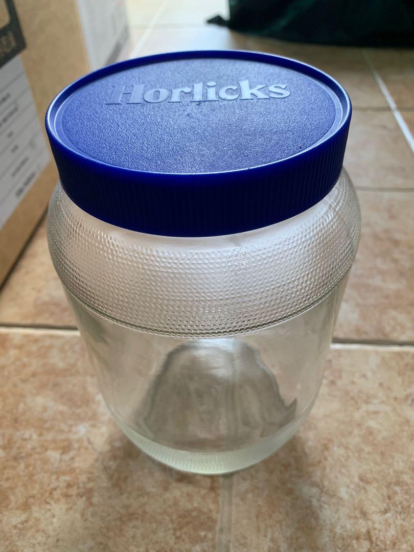 Vintage Horlicks glass bottle, Furniture & Home Living, Kitchenware ...