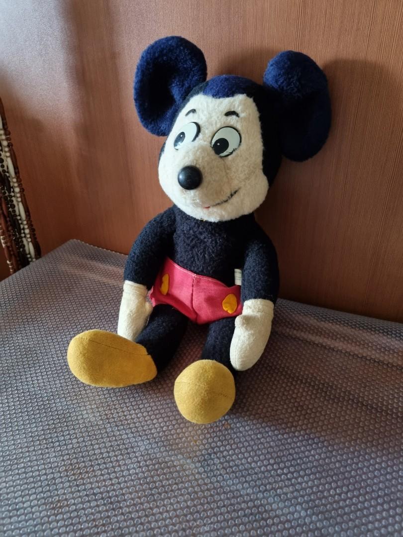 Vintage Soft Toy Mickey Mouse, Hobbies & Toys, Memorabilia ...