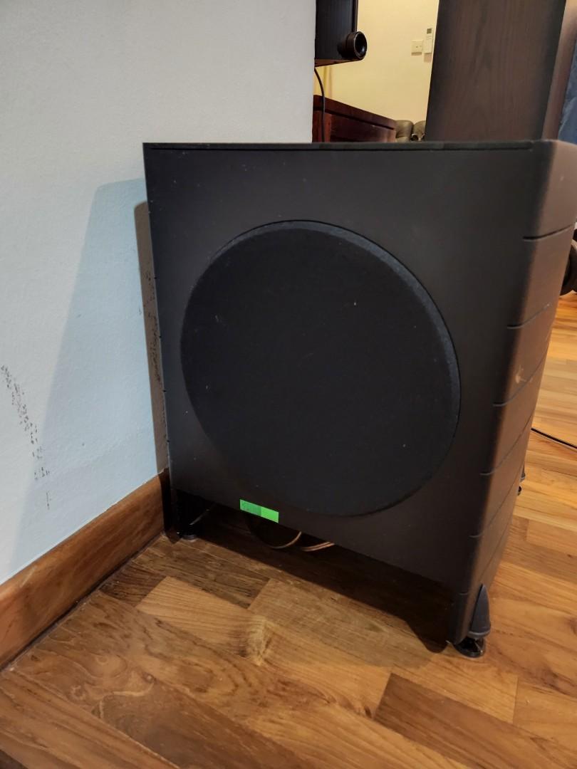 Wharfedale UPC-10 Active 500W subwoofer, 2x10", Audio, Soundbars ...