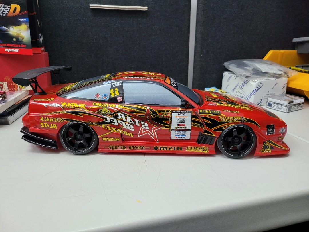 1/10 YOKOMO DUNLOP with KOGUCHI POWER 180SX RC Bodyshell, Hobbies ...