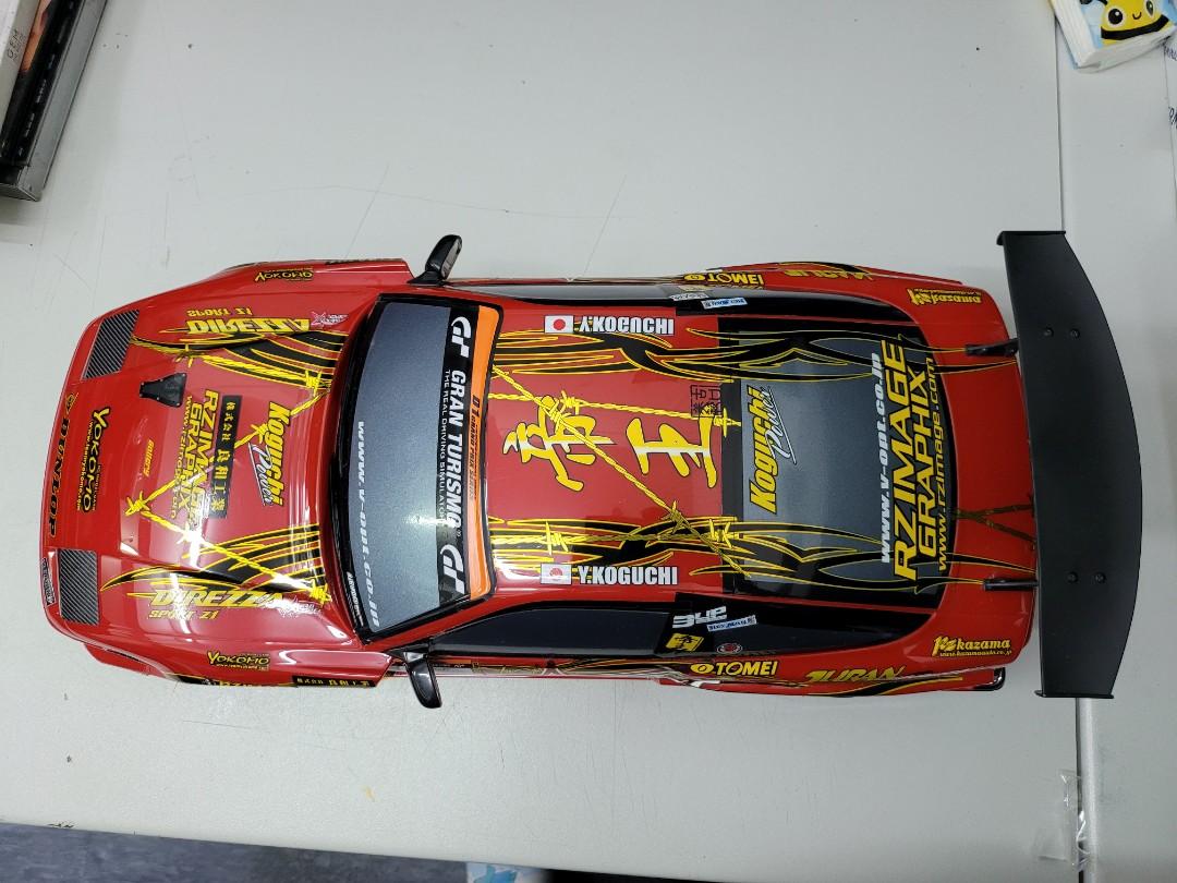 1/10 YOKOMO DUNLOP with KOGUCHI POWER 180SX RC Bodyshell, Hobbies ...