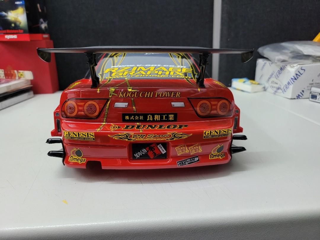1/10 YOKOMO DUNLOP with KOGUCHI POWER 180SX RC Bodyshell, Hobbies ...