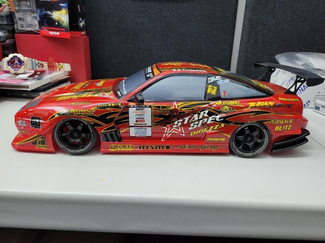 1/10 YOKOMO DUNLOP with KOGUCHI POWER 180SX RC Bodyshell, Hobbies ...