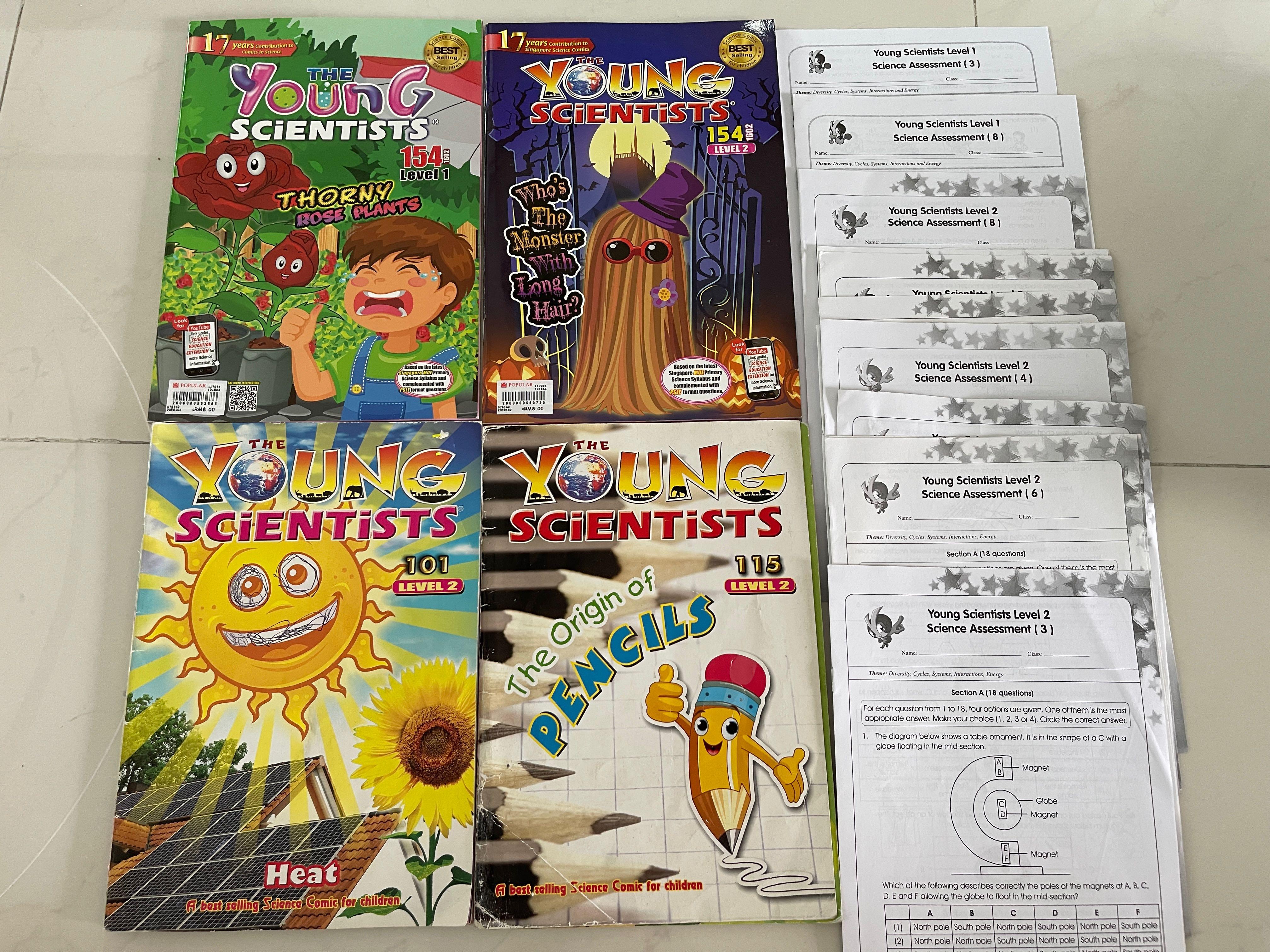 Young Scientists level 1,2 bundle, Hobbies & Toys, Books & Magazines ...