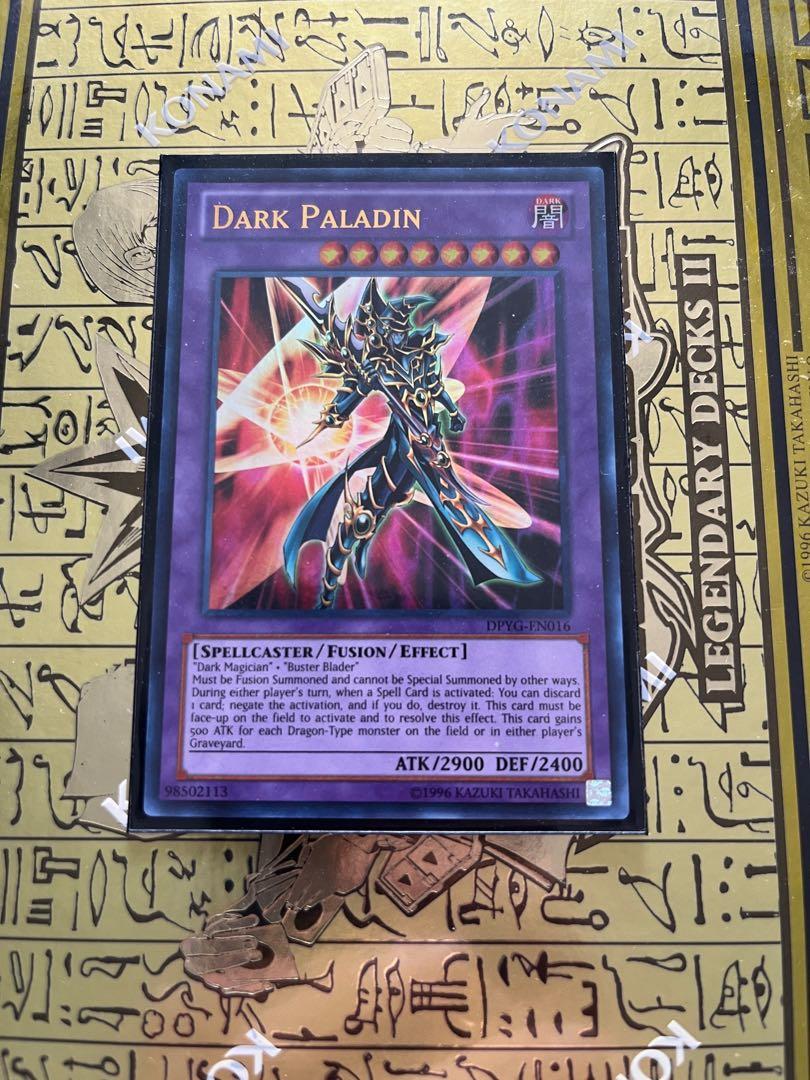 Yu gi oh cards Dark Paladin - DPYG-EN016 - Ultra Rare Unlimited ...