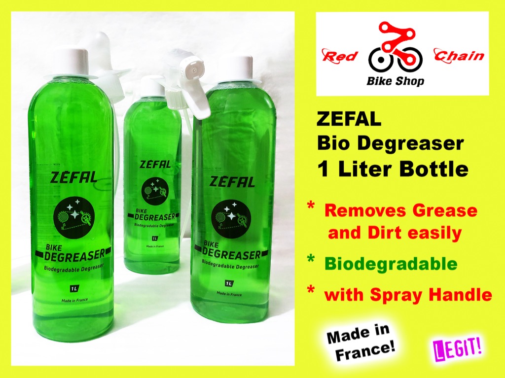 ZEFAL Bike Bio Degreaser, 1 Liter Bottle w/ Spray Pump Handle, Sports Equipment, Bicycles ...
