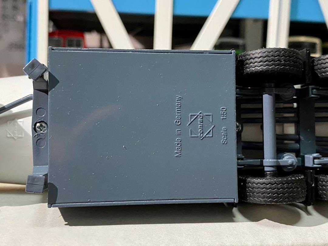 德國製 Conrad 1/50 金屬 MAN TGA L35 Truck Tanker Shell 德國蜆殼石油 拖卡 油車 缸車 工程車 ...