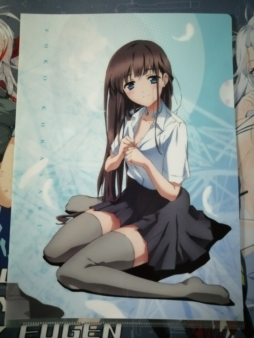 Accel World Fuko Kurasaki A4 File Holder, Hobbies & Toys, Collectibles ...