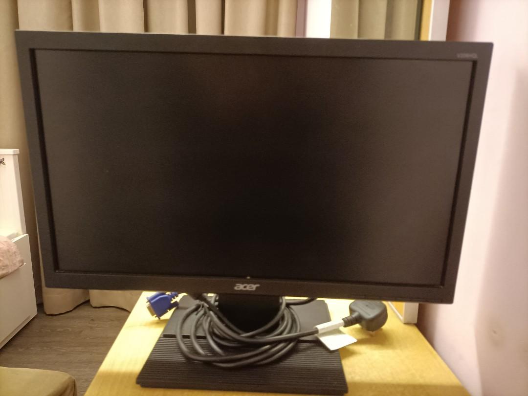 Acer 20" LCD Monitor (good condition), Computers & Tech, Parts ...