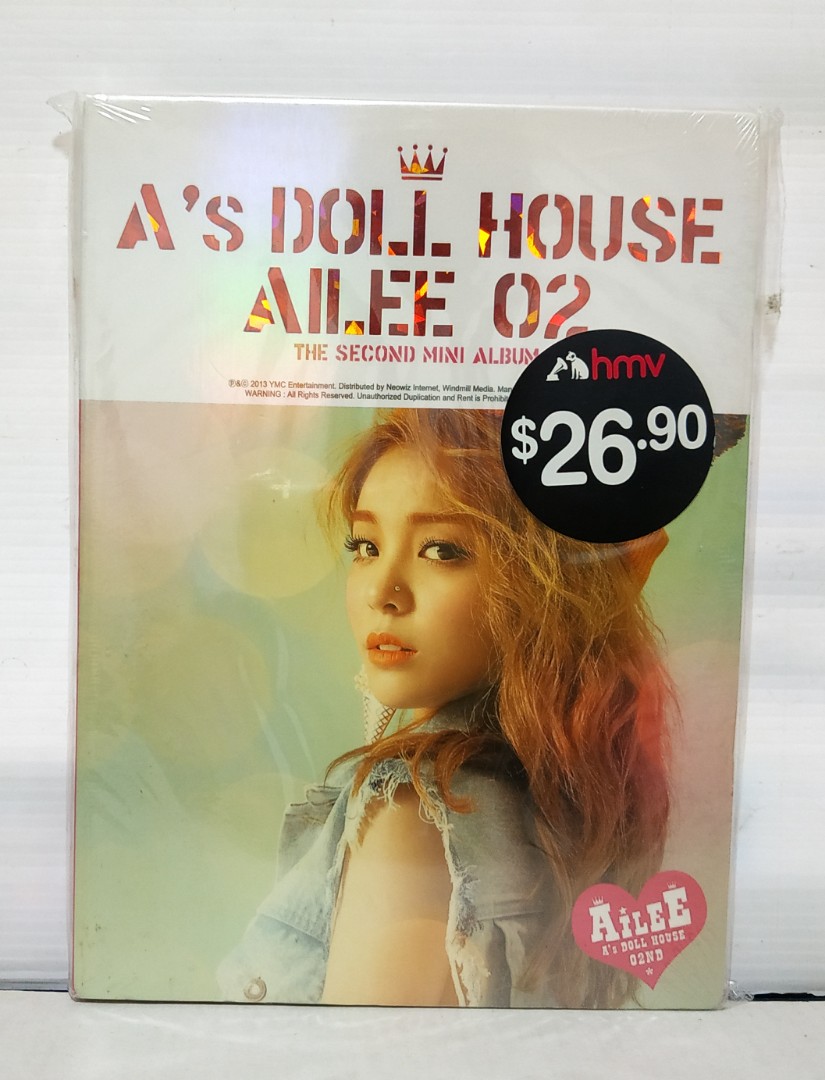 Ailee - A's Doll House The Second Mini Album (Korea Edition), Hobbies & Toys, Music & Media, CDs ...