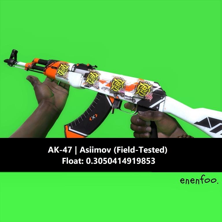 AK-47 ASIIMOV FIELD TESTED AK47 ASSIMOV FT CSGO SKINS KNIFE ITEMS ...