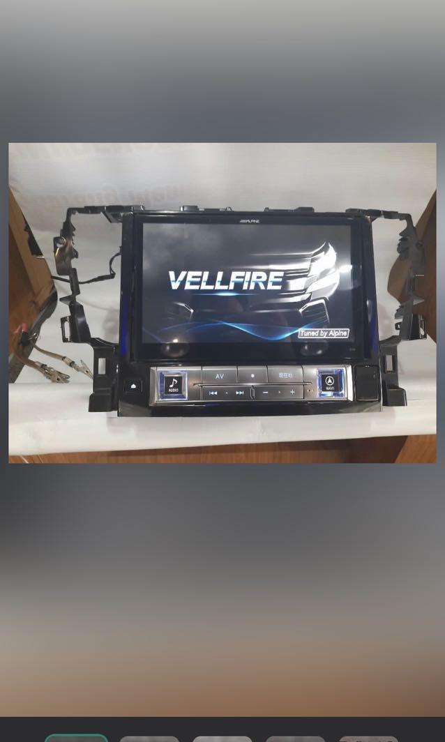 Alpine Player EX10 ANH30 Alphard Vellfire Alpine Players, Auto ...