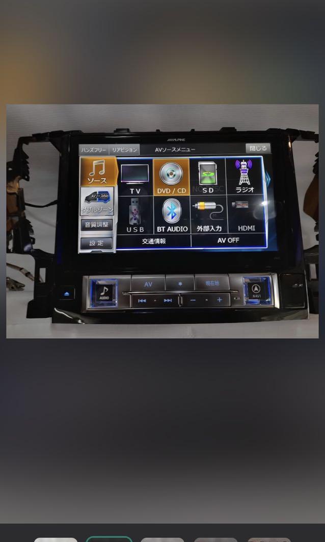 Alpine Player EX10 ANH30 Alphard Vellfire Alpine Players, Auto ...