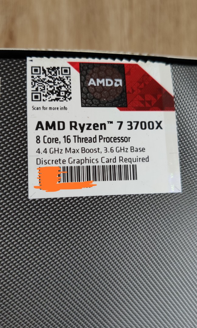 AMD Ryzen 7 3700x, Computers & Tech, Parts & Accessories, Computer ...