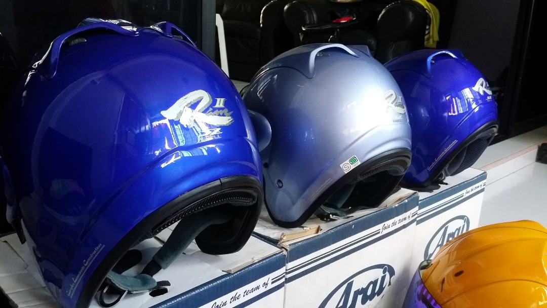 Arai Ram II Helmets, Motorcycles, Motorcycle Apparel on Carousell